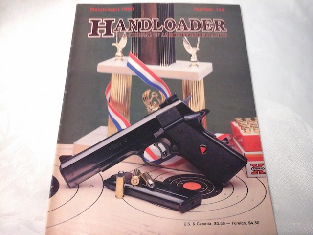 Handloader 144 Pištolji puške snajper lovačko oružje