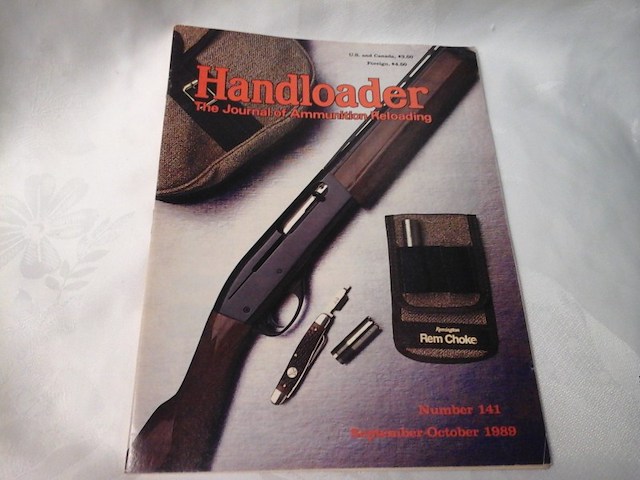 Handloader 141 Pištolji puške snajper lovačko