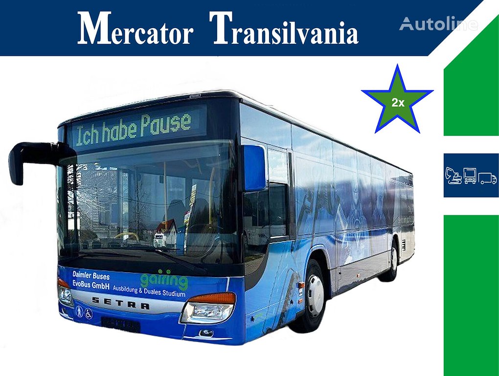 Setra S 415 NF Euro 5 EEV | Retarder | Clima I 43 Locuri +43 I 12.2006 gradski autobus