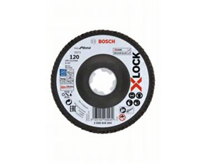 BOSCH BOSCH X-LOCK FLAP DISK X571 METAL G 120 125