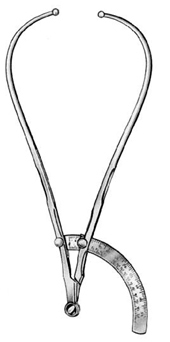 Pelvimetar Martin 34cm