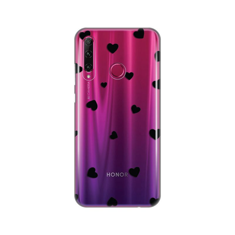 Maskica Silikonska Print Skin za Huawei Honor 20 Lite/Honor 20e Hearts
