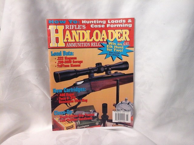 Handloader 211 Pištolji puške snajper lovačko oružje