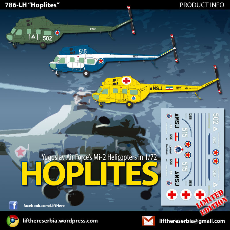 LIFT HERE! “Hoplites”, Yugoslav Air Force’s Mi-2 in 1/72
