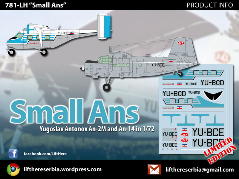 LIFT HERE! “Small Ans”, Yugoslav An-2M and An-14 in 1/72