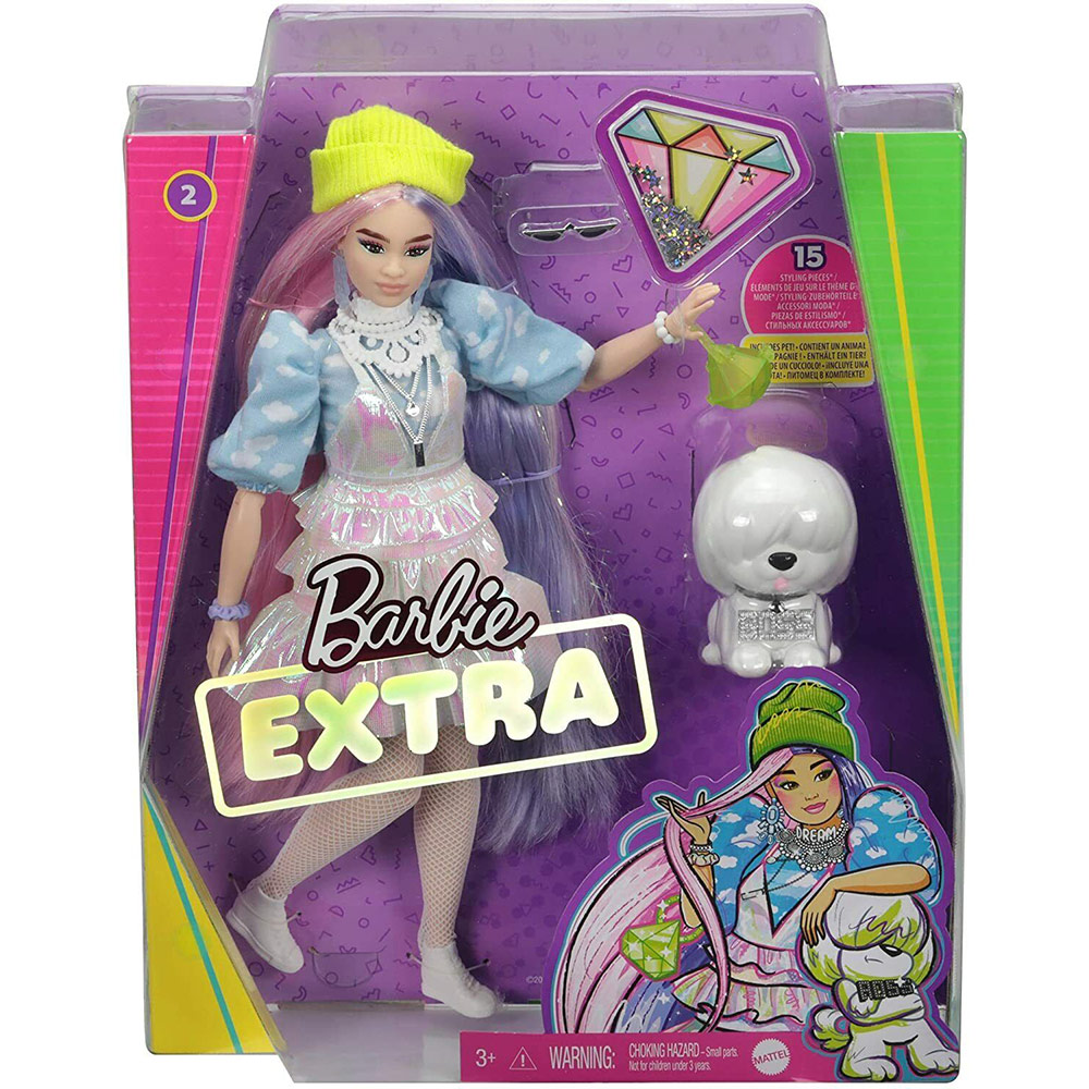 Barbie EXTRA lutka sa kapom
