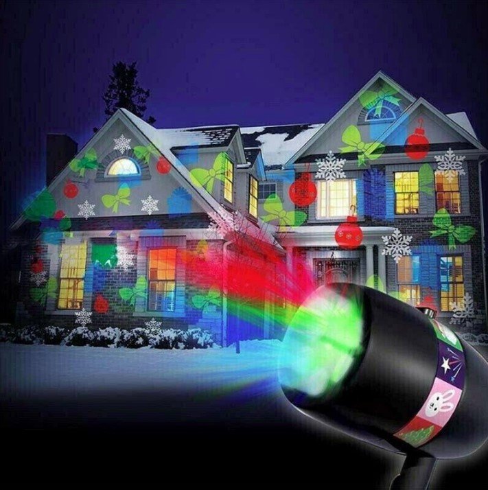 Praznicni laser led slide projektor za kuce i dvorista – Praznicni laser led slide projektor za kuce i dvorista