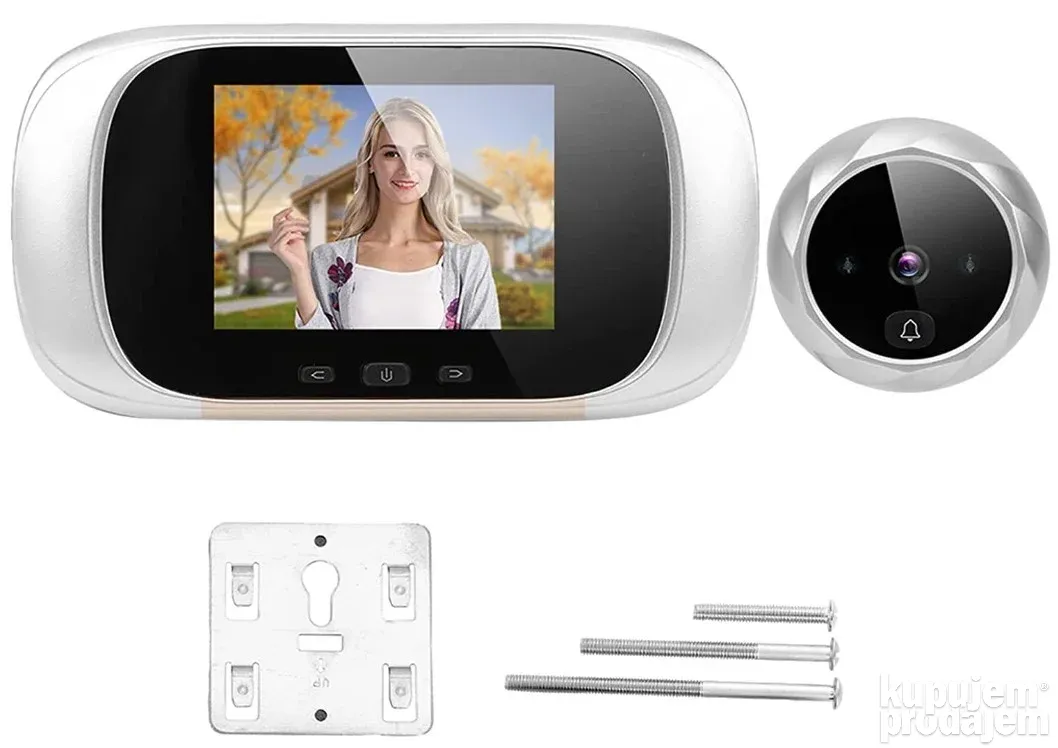 Spijunka kamera za vrata video zvono sa ekranom – Spijunka kamera za vrata video zvono sa ekranom