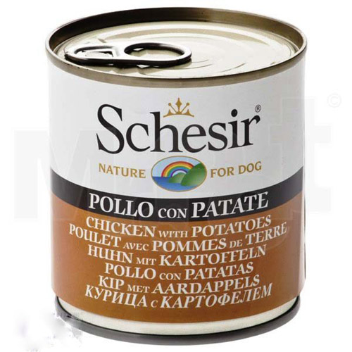Schesir konzerva za pse Piletina i Krompir 285 g