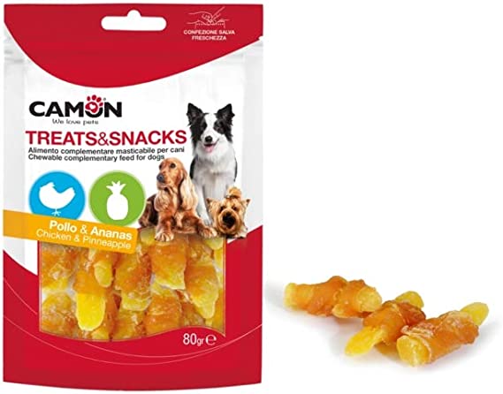 Camon Treats and Snacks poslastica za pse Piletina i Ananas 80 g