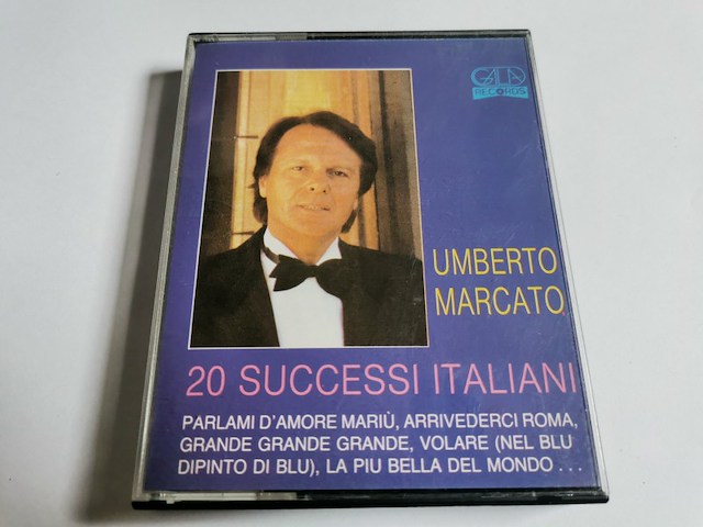 Umberto Marcato - 20 successi italiani, 2 kasete