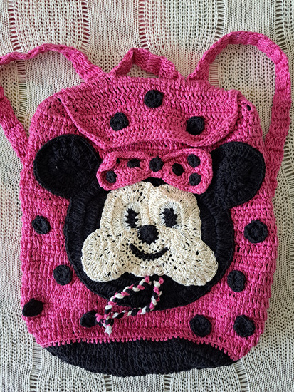Minnie Mouse ranac handmade