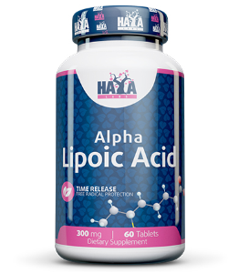 HAYA Alpha Lipoic Acid Time Release 300 mg
60 tab.