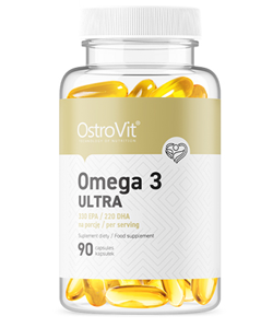 OSTROVIT Ultra Omega 3 (340EPA/230DHA)
90 softgel kapsula