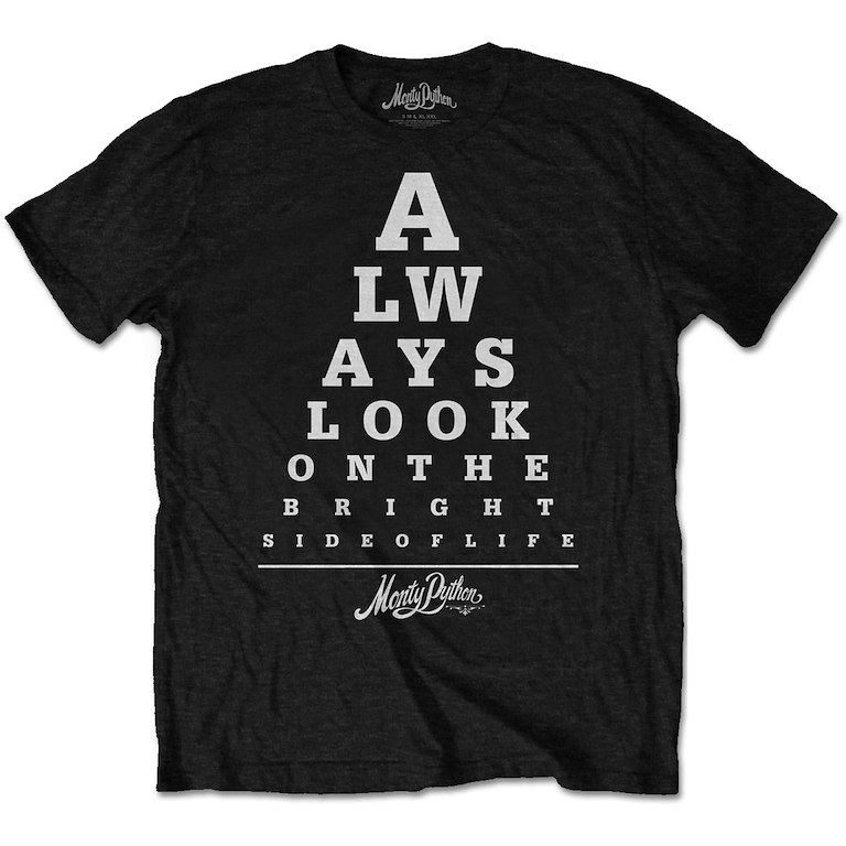 Monty Python – Bright Side Eye Test – Uni – BL – TS: S