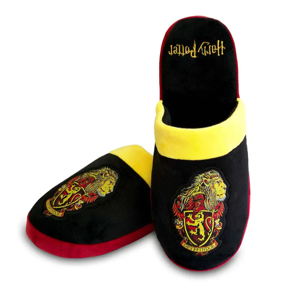 Kućne papuče Gryffindor Lav crno-žute