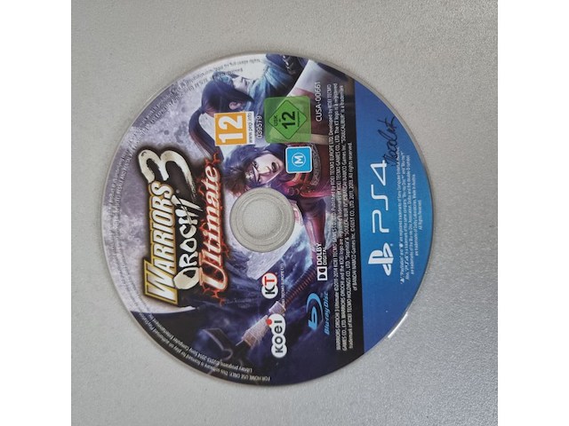 Warriors Orochi 3 Ultimate   PS4 samo disk
