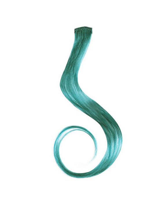 Pramen na klipsi HAIRDO Teal 41cm