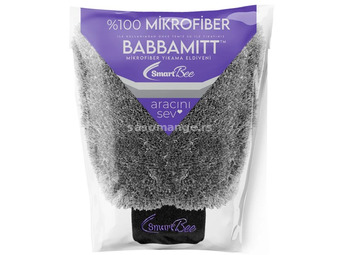 BABBAMITT - 100% mikrofiber rukavica za pranje automobila