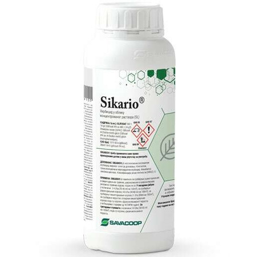 Neselektivni totalni herbicid SIKARIO 1L