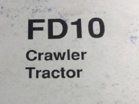 FIAT FD10 buldožer po rezervnim delovima