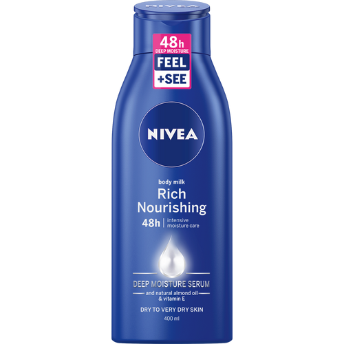 NIVEA Rich Nourishing mleko za telo 400ml