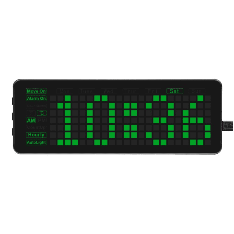 Digitalni sat za Raspberry Pi Pico (LED display)