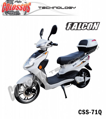 COLOSSUS Električni bicikl FALCON CSS-71Q BELI