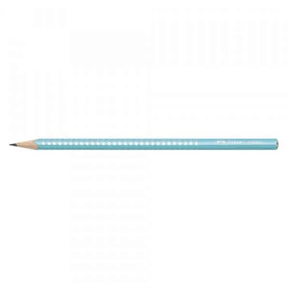 Grafitna olovka Faber Castel GRIP HB Sparkle 118205 pearl turquise