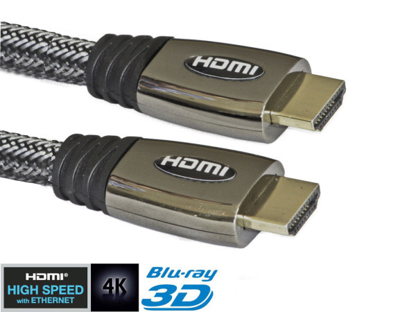 Kabl HDMI muško-muški metalna glava 10m
