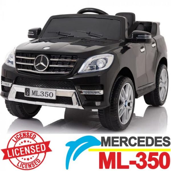 Džip na akumulator za decu Mercedes ML350 – Licencirani model Crni