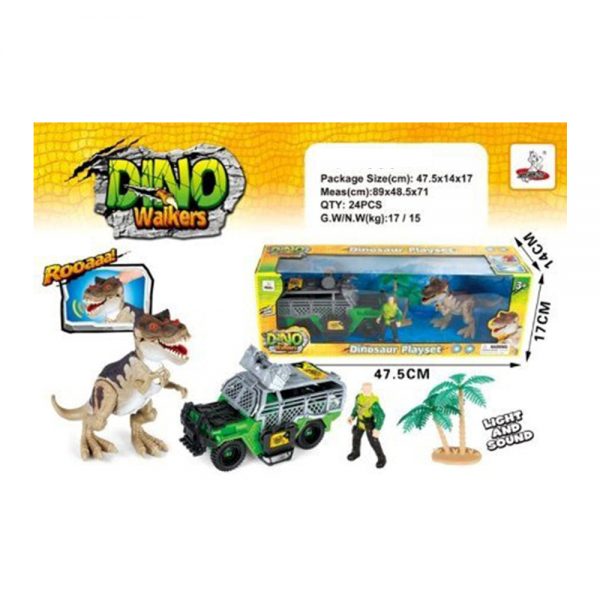 Igračka Dino park sa figurama i džipom