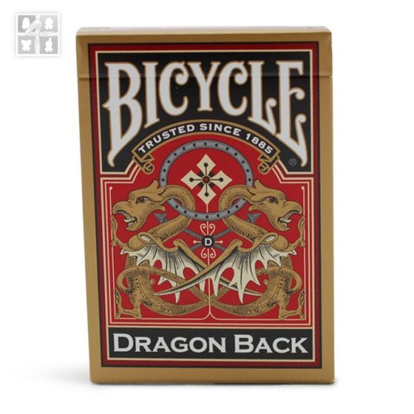 Bicycle Dragon Gold Karte