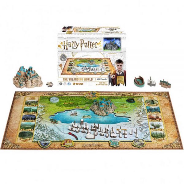 Harry Potter puzzle čarobnjački svet