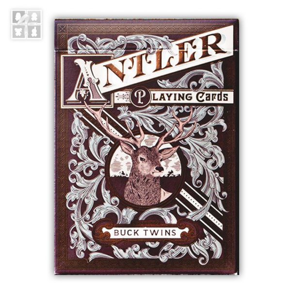 Karte Antler Deep Maroon