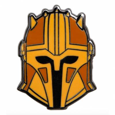 Pin BedžMandalorian – Golden Helmet