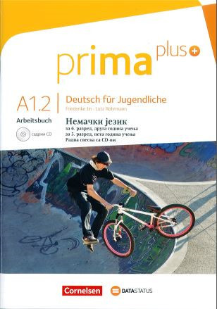 Prima Plus A1.2, radna sveska iz nemačkog jezika za 5. i 6. razred osnovne škole II Data status