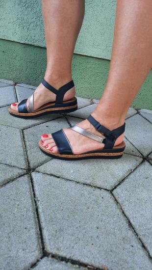 Walkx udobne crne sandale