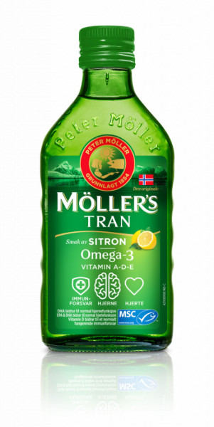 Möller's Omega 3 Citron 250ml (limun)