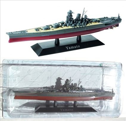 1:1250 japanski vojni brod Yamato 20cm