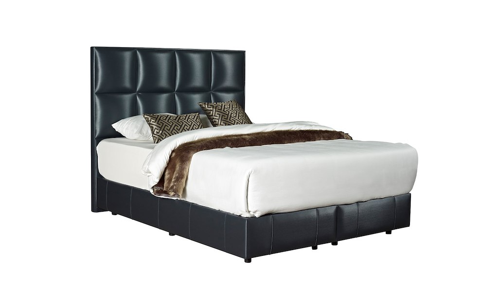 Montebello krevet sa prostorom za odlaganje 134x207x148 cm antracit