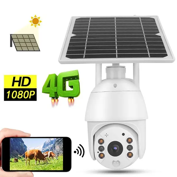 Solarna PTZ 4G sigurnosna kamera za video nadzor