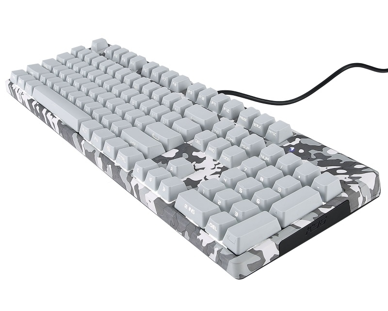K96 siva mehanička tastatura plavi prekidač