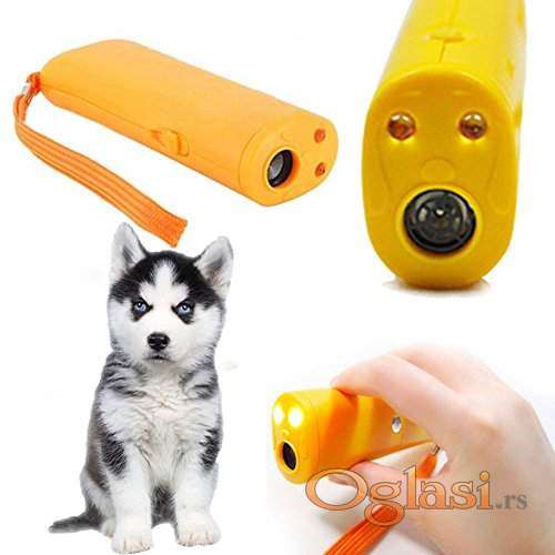 Ultrasonični uređaj za treniranje pasa + rasterivač pasa
