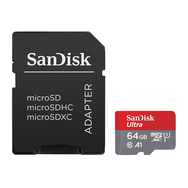Memorijska kartica SanDisk SDHC 64GB Ultra Micro SD 140MB/s Class 10 sa adapterom