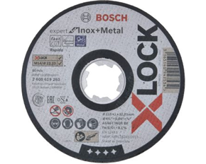 BOSCH BOSCH CUTTING DISC X-LOCK EXPERT INOX