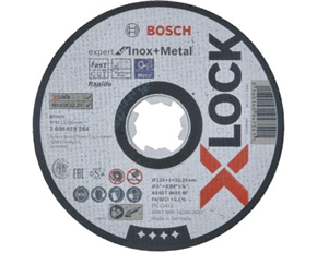 BOSCH BOSCH CUTTING DISC X-LOCK EXPERT INOX 125