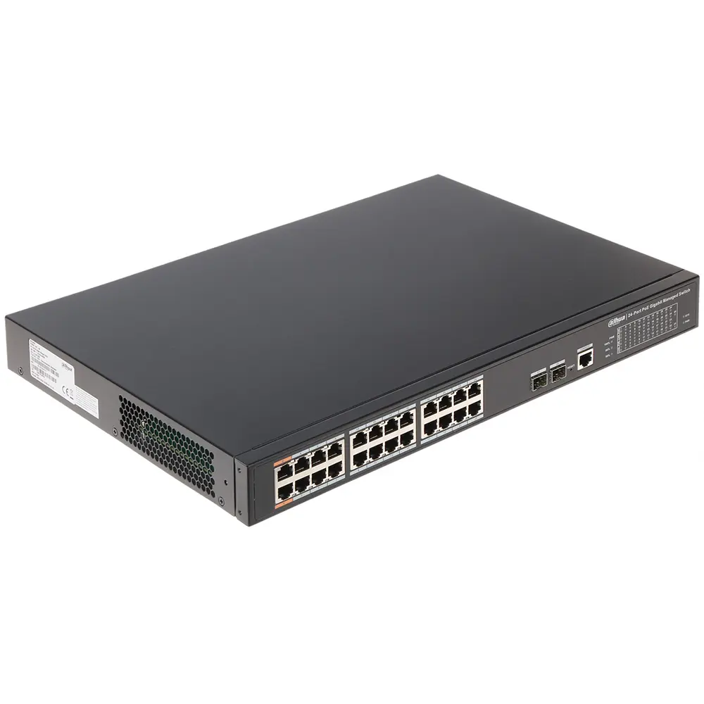 DAHUA Switch PoE 26-portni gigabitni layer 2 upravljivi PFS4226-24GT2GF-360