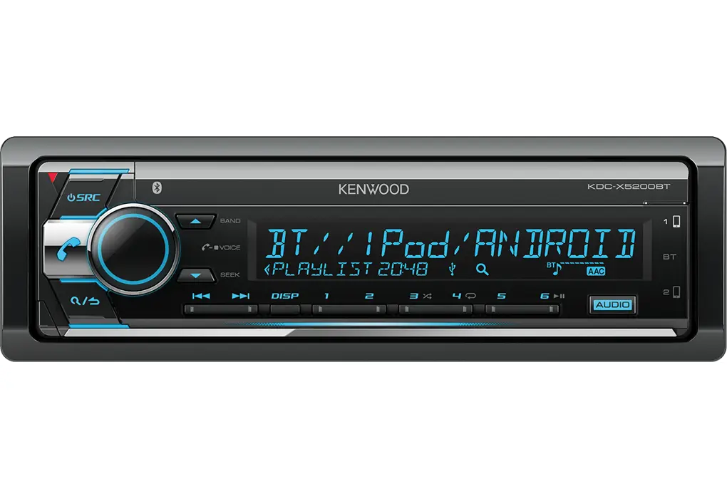 KENWOOD Auto radio KDC-X5200BT