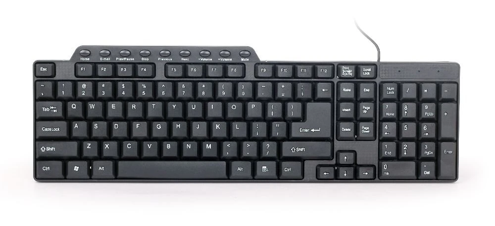 Gembird (KB-UM-104) crna tastatura
